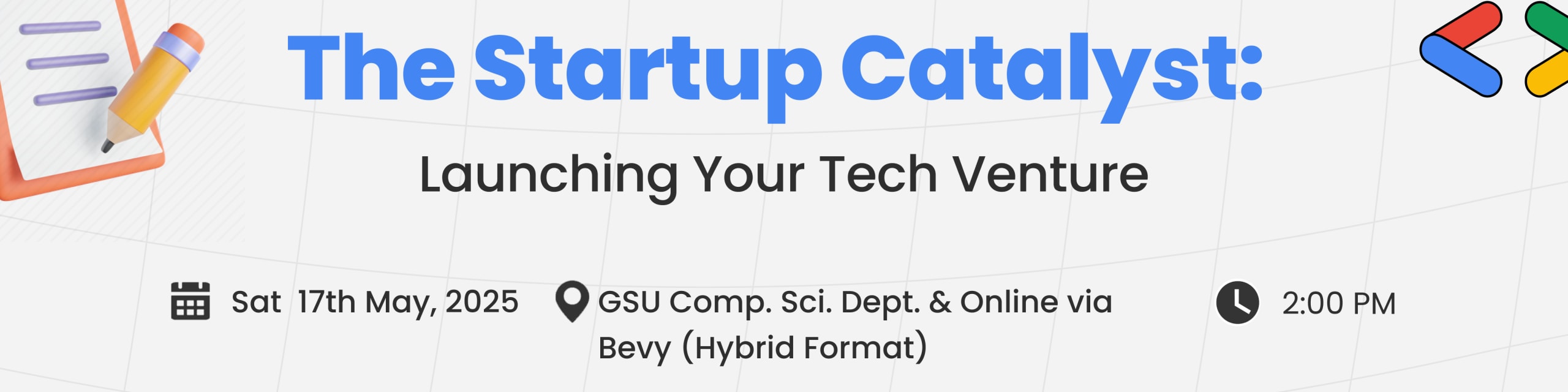 See The Startup Catalyst: Launching Your Tech Venture at Google Developer Groups GDG on Campus ...